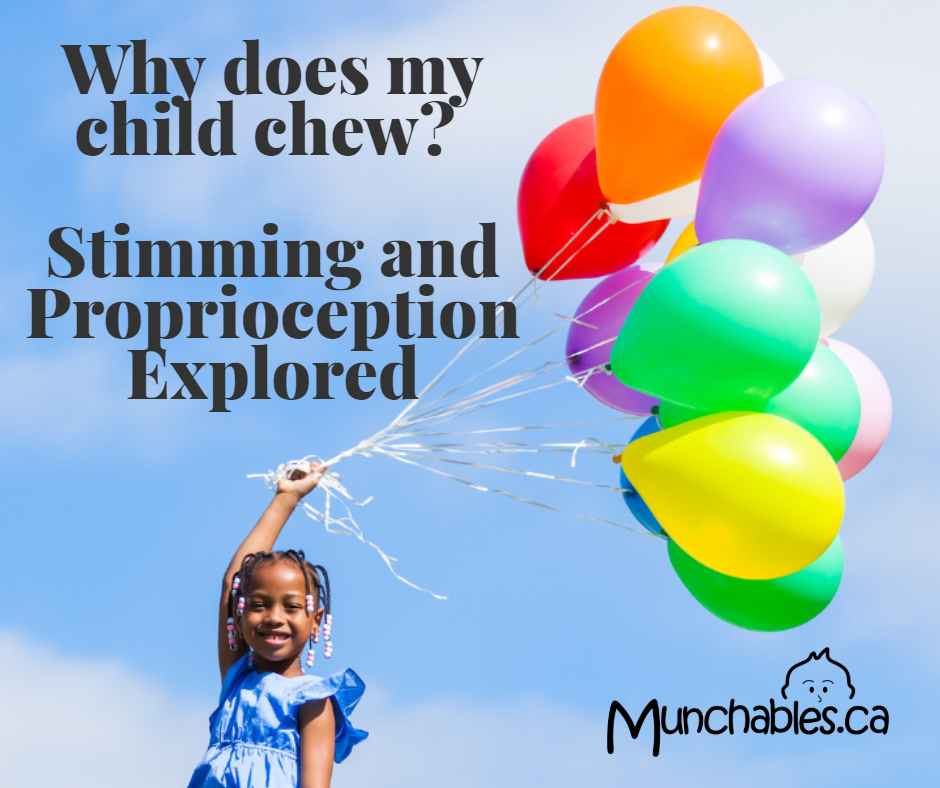 Why does my child chew? Stimming and Proprioception Explored – Munchables